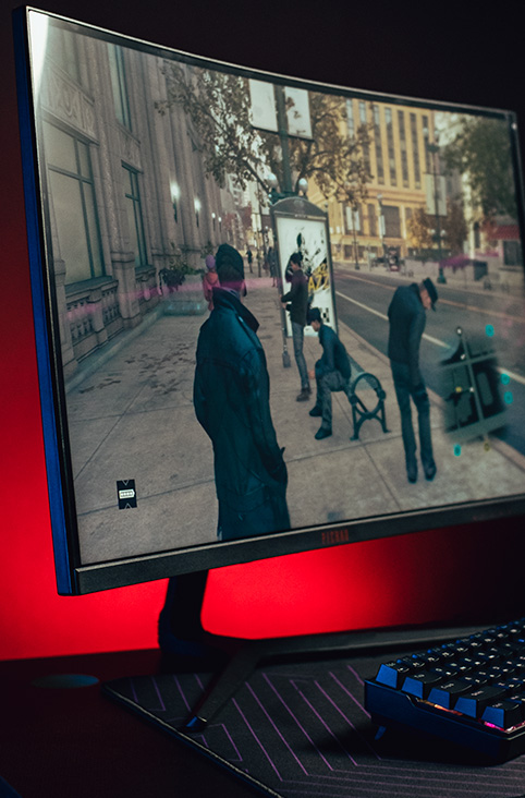 Monitor Gamer Pichau Athen V2, 27 Pol., VA, Curvo, Full HD, 1ms, 165Hz ...