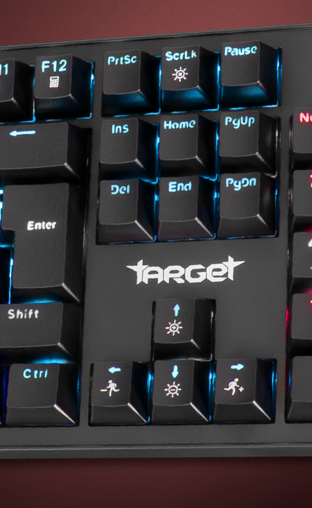 Teclado Mecanico TGT Sherman V3, Rainbow, ABNT2, Switch Huano Azul ...