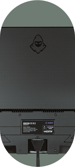 Monitor Gamer Mancer Horizon Z2, 21.5 Pol, VA, FHD, 100Hz, 1ms, HDMI ...